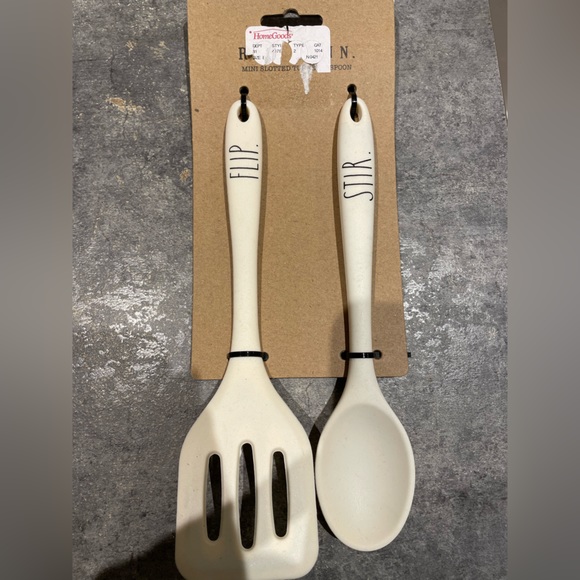 Rae Dunn | Kitchen | Rae Dunn Stir Flip Small Spatula Stirring Spoon ...